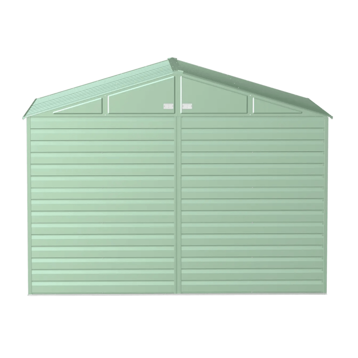 Arrow Select 10 ft. x 8 ft. Steel Storage Shed in Sage Green– Sheds Express