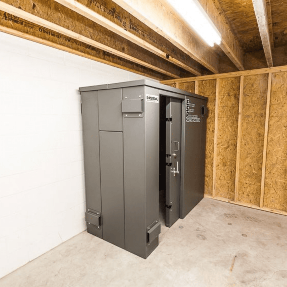 Swisher ESP Safety Shelter- 6 Person Residential Capacity– Sheds Express